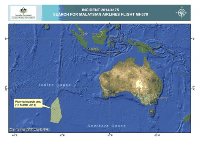Malezija-Mapa-Nestali-avion-670×473 : Radio Velkaton
