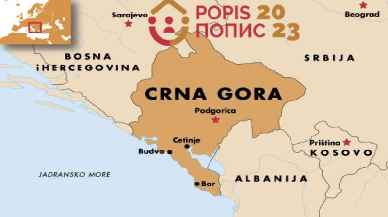 U Crnoj Gori dosad popisano 627.340 osoba, preliminarni podaci 25 ...